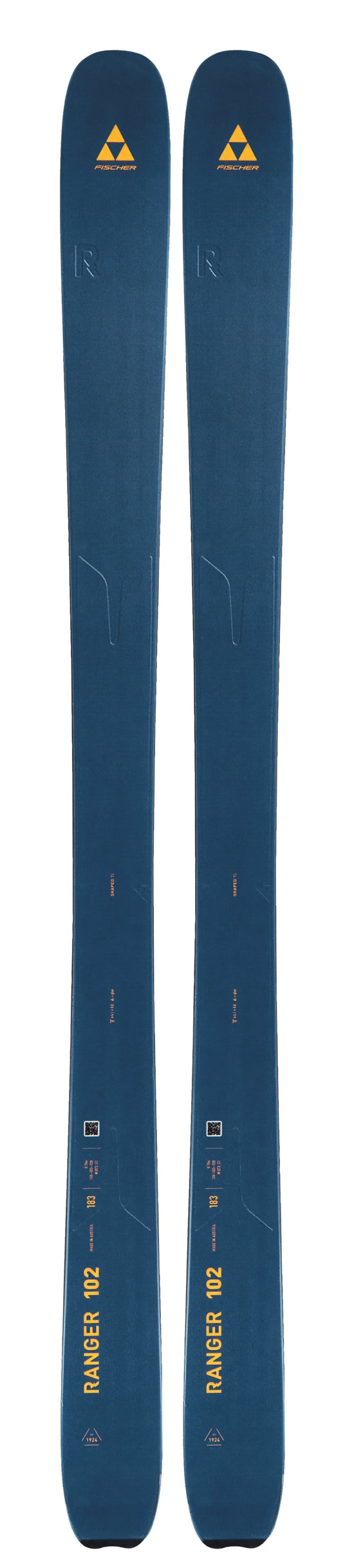 Fischer Ranger 102 Men's All-Mountain Skis 2024 | Snowride Sports